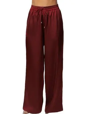 JLUXLABEL Sunny Day Wide-leg Pants - Red