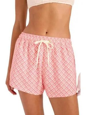 Roxy Hot Tropics Cover-up Shorts - Strawberry