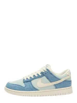 Nike Dunk Low Sneaker Blue/ivory/volt