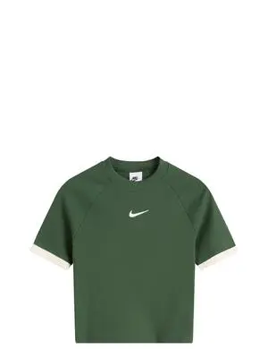 Nike Sports Fitted Top - Fir/sail