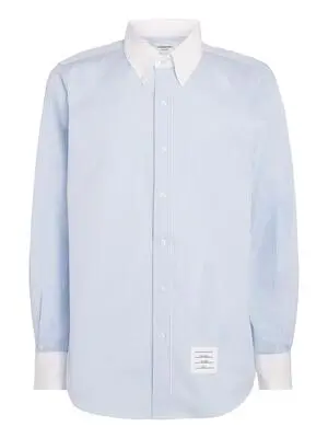 THOM BROWNE Cotton Stripe Shirt