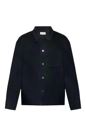 Officine Générale Patch-pocket Jacket - Blue