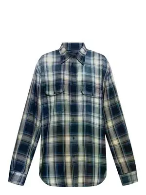 Dsquared2 Checked-pattern Shirt - Blue