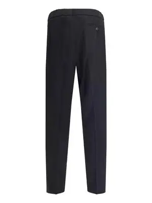 Giorgio Armani Elastic-waist Trousers - Black