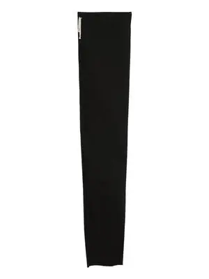 Rick Owens Drawstring Side-slit Maxi Skirt - Black