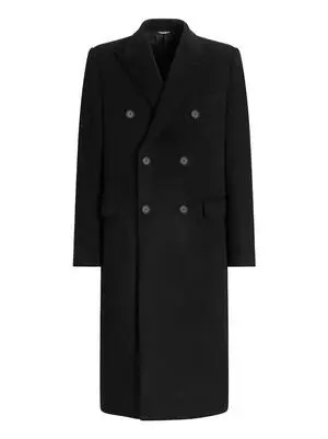 Dolce & Gabbana Double-breasted Coat - Black