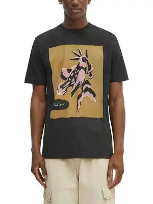 Paul Smith Graphic-print T-shirt - Black