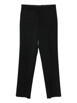 LARDINI Wool Trousers - Black