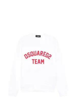 Dsquared2 Team-logo Sweatshirt - White