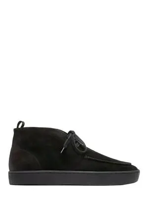 Officine Creative Lace-up Suede Trainers - Nero