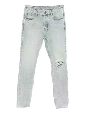 Ksubi Distressed Knee Detail Jeans - Blue