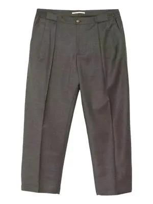 BRIGLIA 1949 Portobellos Pleated Trousers - Grey