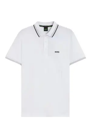 BOSS Paddy Polo Shirt - White