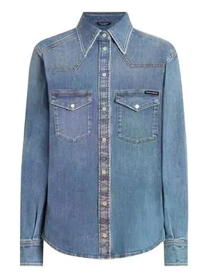 Dolce & Gabbana Denim Shirt - Blue