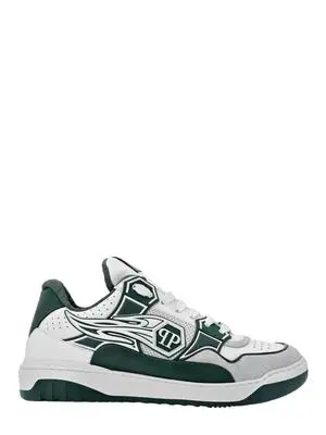 Philipp Plein Logo-patch Low-top Sneakers - White