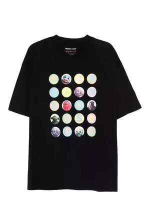 Martine Rose Graphic-print Cotton T-shirt - Black