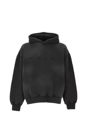 MISBHV Washed-effect Hoodie - Black