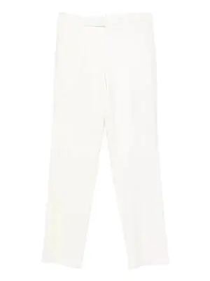 LARDINI Wool Trousers - White