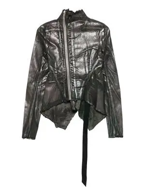 Rick Owens Asymmetrical Zip-front Jacket - Grey