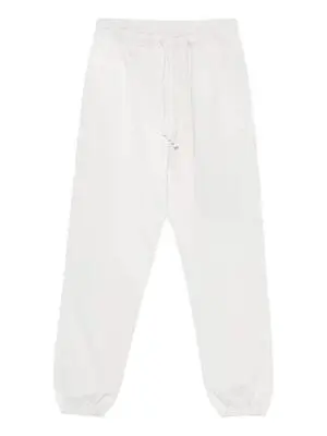 Y3 Elastic-cuffed Drawstring Trousers - Neutrals