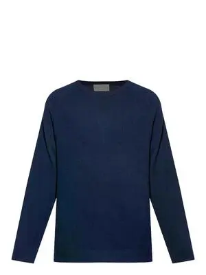 Officine Générale Raglan-sleeve Sweater - Blue