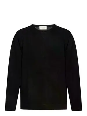 Officine Générale Raglan-sleeve Sweater - Black
