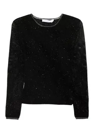 IRO PARIS Kerria Glitter-embellished Sweater - Black