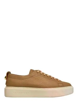HENDERSON BARACCO Leather Platform Sneakers - Brown