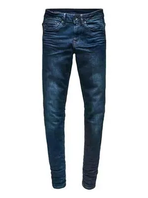 G-star Raw Zipped-pockets Skinny Jeans - Blue