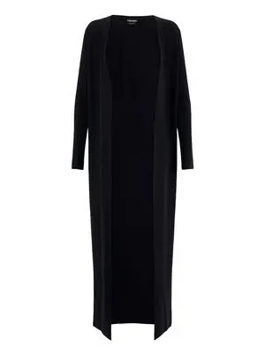 TOM FORD Open-front Maxi Cardigan - Black