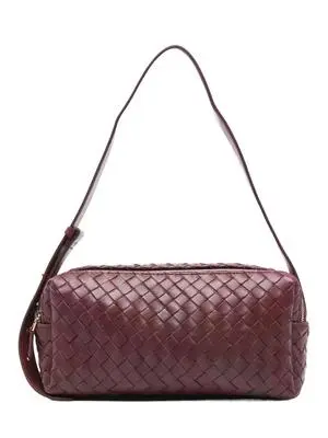 ELLEME Trousse Woven Leather Shoulder Bag - Red