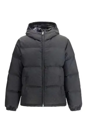 Gucci Monogram Quilted Puffer Jacket - Black