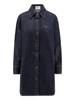 GIVENCHY Long Denim Shirt