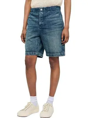 Sandro Denim Shorts - Blue Vinta