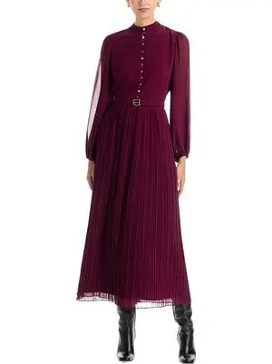 Elie Tahari Ellie Tahari The Adira Dress - Noir Berry