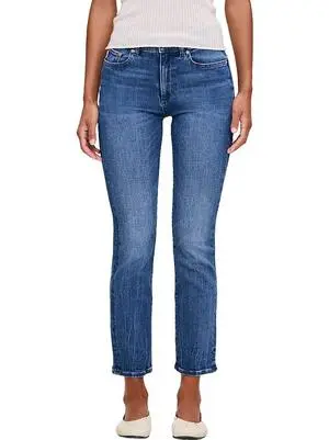 DL1961 Mara Straight Instasculpt Mid-rise Jeans - Palm Spring