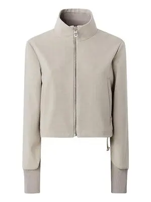 Pinko Gracia Bomber Jacket - Penguin Grey
