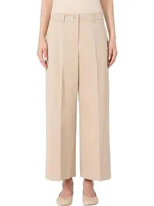 Max Mara Cropped Trousers - Beige