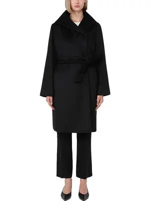 Max Mara Newmang Coat - Black