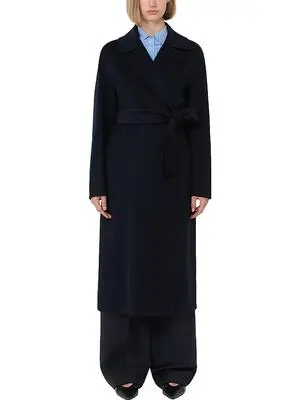 Max Mara Cles Coat Navy