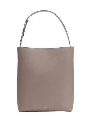 Cuyana Oversized Linea Bag Clay - Pebbled Leather