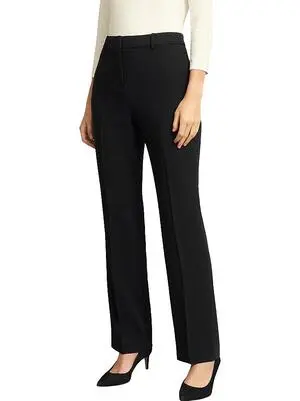 HOBBS LONDON Petite Rae Straight-leg Pants - Black
