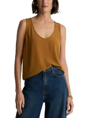 ST. JOHN Silk Crepe Top