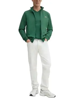 Lacoste Zip-neck Sweatshirt - Green