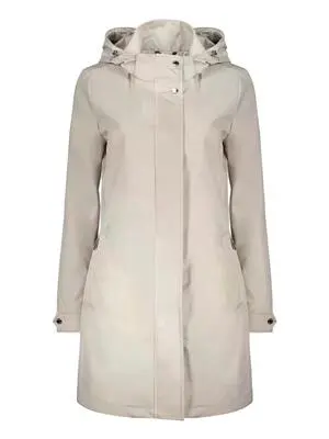MOORER Hooded Parka Coat - Neutrals