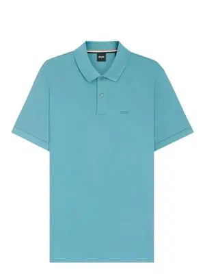BOSS Logo-embroidered Polo Shirt