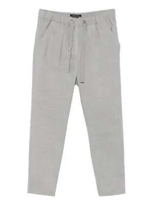 Marc O'polo Drawstring-waist Trousers - Grey