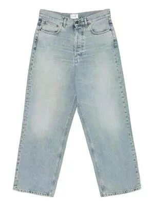 HAIKURE Straight-leg Cotton Jeans - Blue