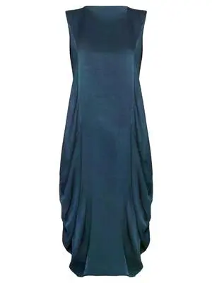 UMA | RAQUEL DAVIDOWICZ Sleeveless Draped Dress - Blue