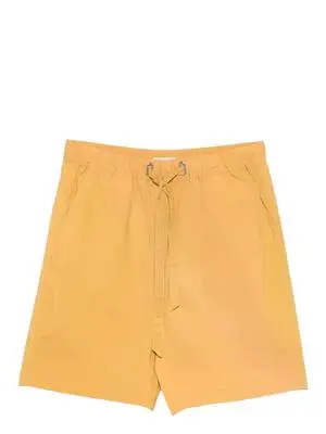 Marc O'polo Drawstring Cotton Shorts - Yellow